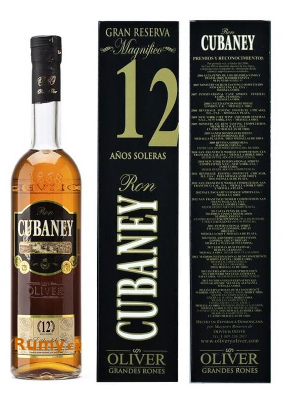 Cubaney Gran Reserva Magnifico Rum 12Y 0,7l 38% - AZALKOHOL Eshop ...