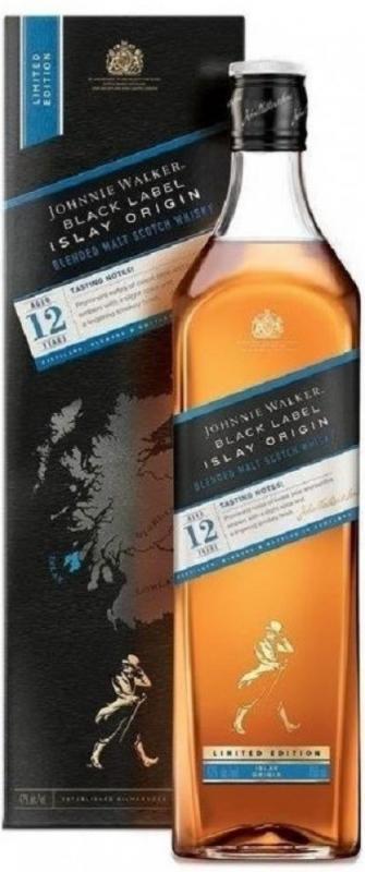 Johnnie Walker Black Label Islay Origin 1,0l 42% - AZALKOHOL Eshop ...