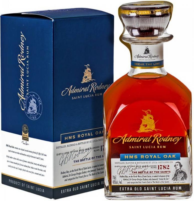 Admiral Rodney Royal Oak 0,7l 40% - AZALKOHOL Eshop - Specializovaný ...