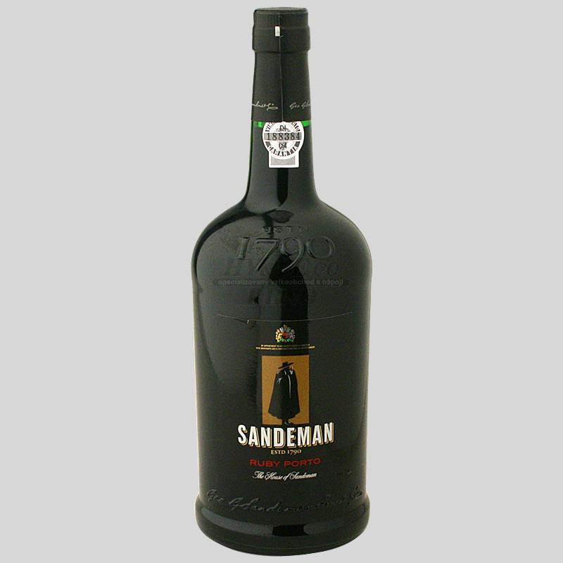 Sandeman Fine Ruby 1,0l 19,5% - AZALKOHOL Eshop - Specializovaný obchod ...